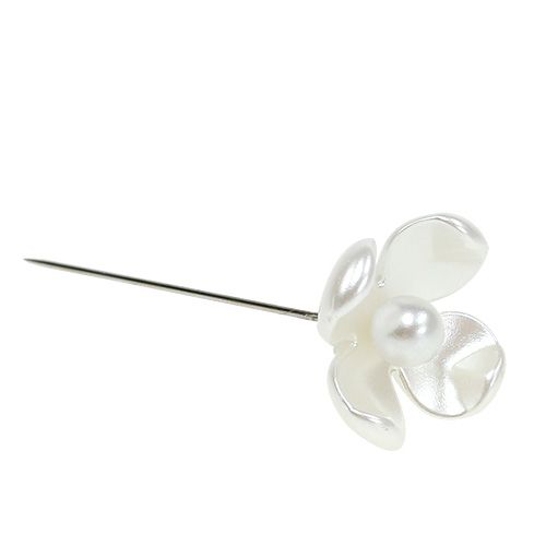 Floristik24.es Pin decorativo flor Ø3cm 24pcs